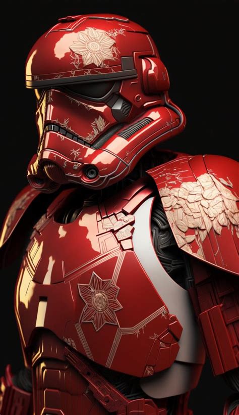 Red Storm And Death Trooper In Kintsugi Armor