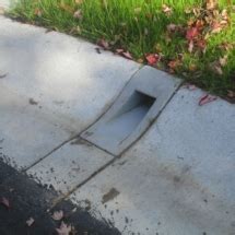 Curb Drains Through The Curb Drains Rotomolding Rotational Molding