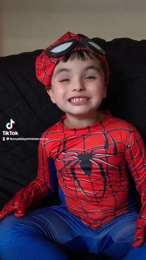 Fancy Daisy Mini Me Presents You With Mini Spider Man Follow For More Leather Jacket Red