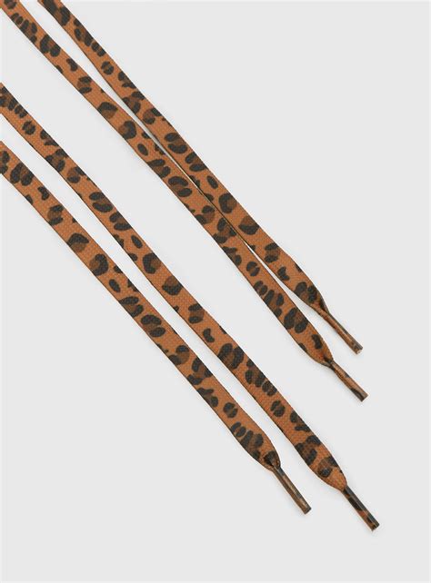 Henree Shoelaces Leopard Princess Polly Usa