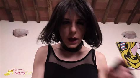 Horny Transgender Violet Divanetto Loves To Play With Her Cock Shemale