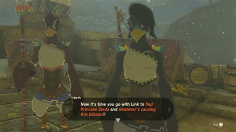 Zelda Tears Of The Kingdom Tulin Of Rito Village Quest Video Games