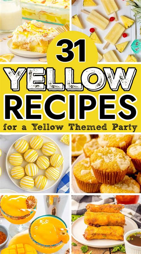 55 Yellow Side Dishes For Color Themed Potluck Artofit