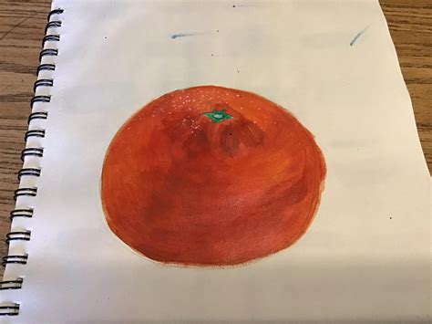 Orange Me Acrylic 2021 Scrolller