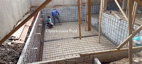 Pembesian Kolam Renang Untuk Kekuatan Dan Ketahanan Kolam