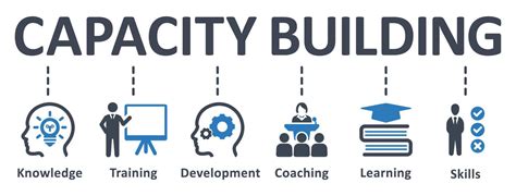 Capacity Building Icon Vector Illustration Capacity Building Training Learning Skills