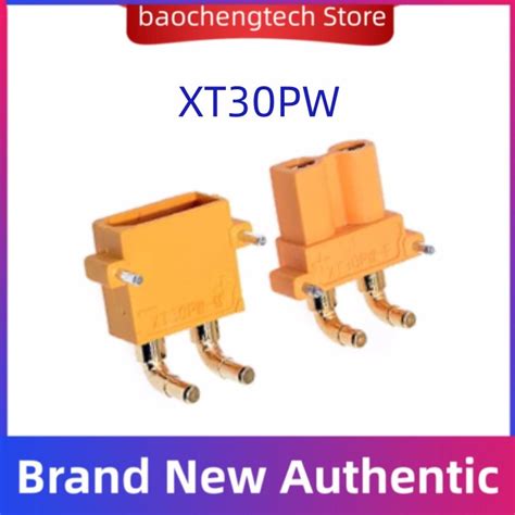 Xt30pw Esc 모터 Pcb 보드 플러그 바나나 골든 Xt30 업그레이드 직각 플러그 커넥터 Rc 모드용 5 쌍 10 개 전자 징후