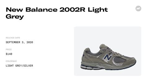 New Balance 2002r Light Grey Ml2002ra Raffles And Where To Buy