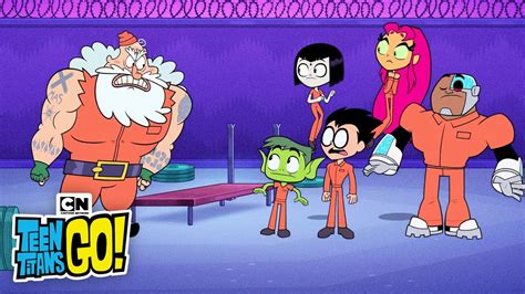 Holiday Jailbreak Teen Titans Go Cartoon Network Youtube