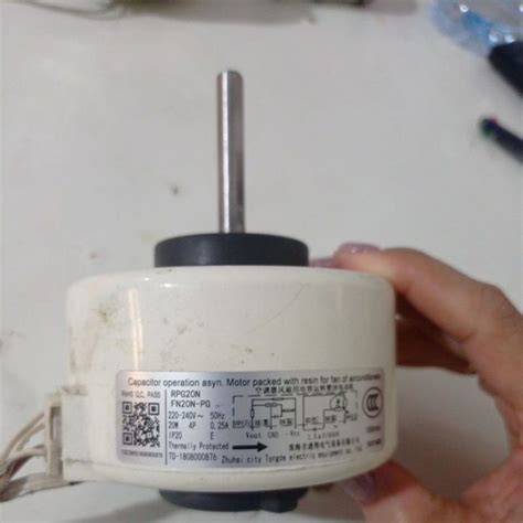 Jual Dinamo Motor Fan Ac Sharp Ucy Gree 1 5 2pk Original Shopee Indonesia