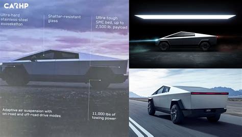 Leaked Specs Reveal Payload And Towing Capacities Of The Tesla Cybertruck