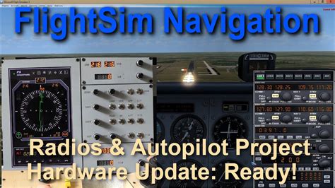 Flight Sim Navigation Radios Autopilot Panel Its Finished Youtube