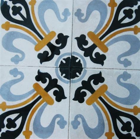 Encaustic Tile No 26 Moroccan Encaustic Tiles