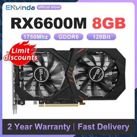 Cpu Rx6600 M 8gb Gpu Gddr6 128 14