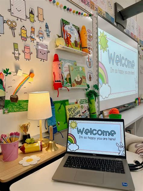 Spring Classroom Decor 🍀🐛🌷🌈☔️ In 2025 Kindergarten Classroom Elementary Classroom Themes