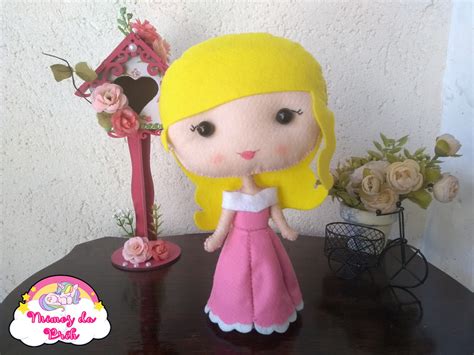 Boneca Decorativa Princesa Aurora Bela Adormecida Elo7
