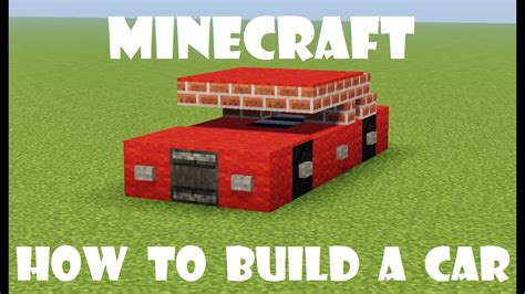 How To Build A Car In Minecraft Ps4 At Paul Pineda Blog