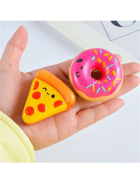 1 Stück Zufällige Mini Squish Fast Food Spielzeuge Verschiedene