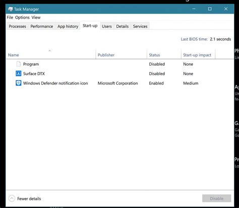 Remove Empty Icon From Startup Items In Task Manager Solved Windows Forums