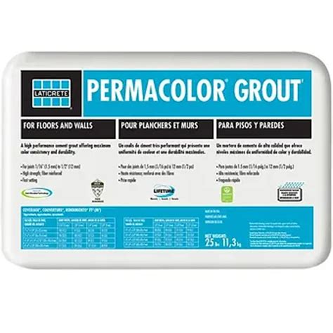 Laticrete Permacolor Grout 25lb Silk Wayfair