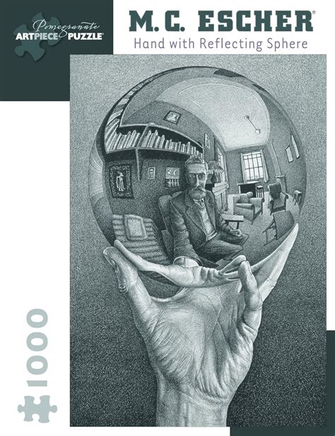 Jp Mc Escher Hand With Reflecting Sphere 1000pc Jigsaw