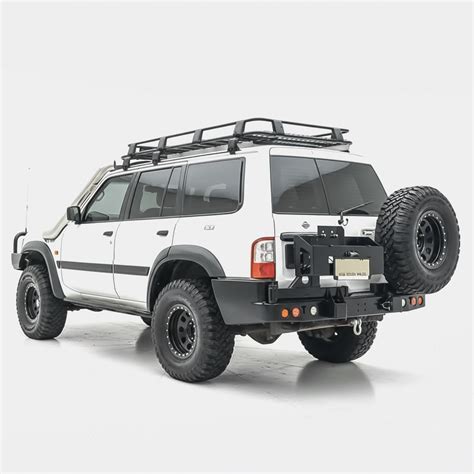 Gu Patrol Rear Bar Spare Wheel Carrier Series 1 3