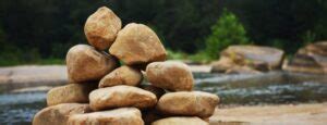 The 12 Stones Carried Out Of River Jordan Representing The 12 Tribes Of