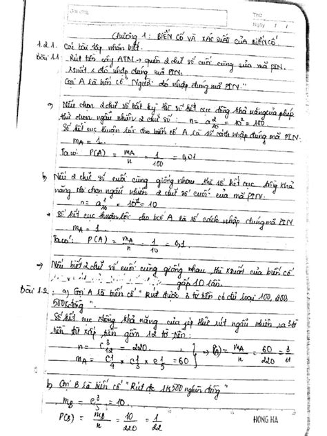 Giải Xstk Scan Pdf