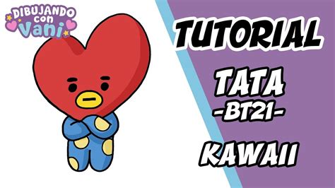 Como Dibujar Tata Bt21 Kawaii Imagenes Para Dibujar Dibujos Faciles