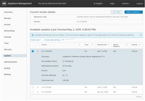 Comment Mettre à Jour Vmware Vcenter Vcsa
