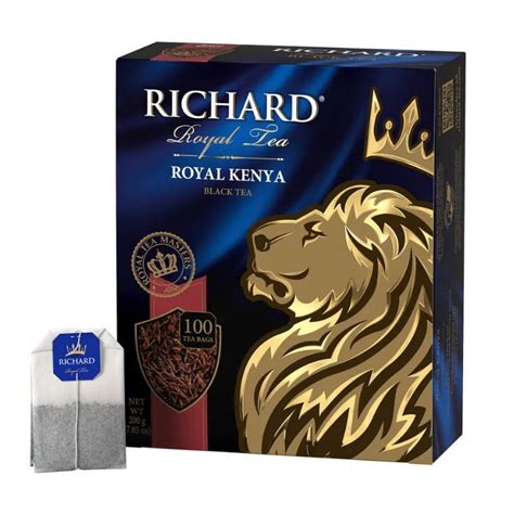 Чай черный Richard Royal Kenya, 100 пакетиков - купить с доставкой по ...