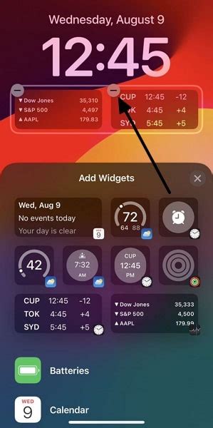 Anleitung Hinzufügen Von Widgets Zum Sperrbildschirm Von Ios 17