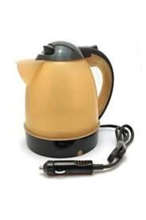 abnturk Otomatik Kapanan Volt Araç Içi Oto Su Isıtıcı Litre Oto Kettle Araç Çay Makinresi