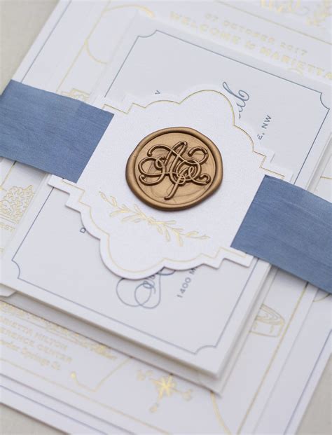 Wax Seal Wedding Invitation Inspiration