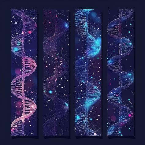 Premium Photo Design Of Biotechnical Genetic Splices Visualizations