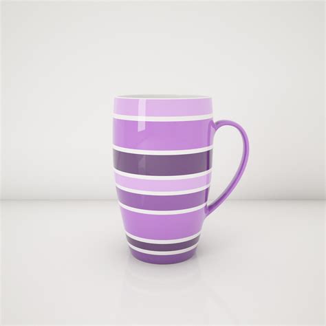 Красочные кружки 3D Модель $9 - .obj .fbx .3ds .max - Free3D