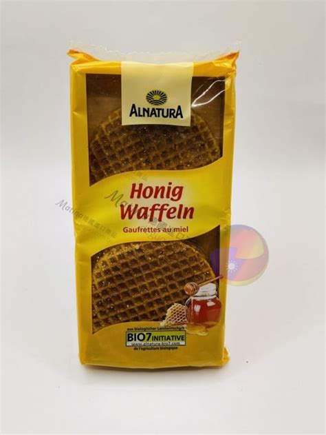 Alnatura 荷蘭蜂蜜華夫餅乾 Honigwaffeln 175g 德國代購 Matina Deguoquality