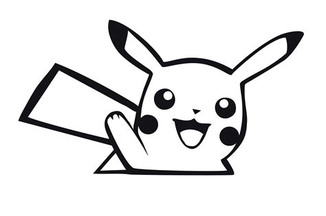 Pok Mon Svg Pok Mon Svg Bundle Cartoon Svg Outline Pikachu Etsypokemon