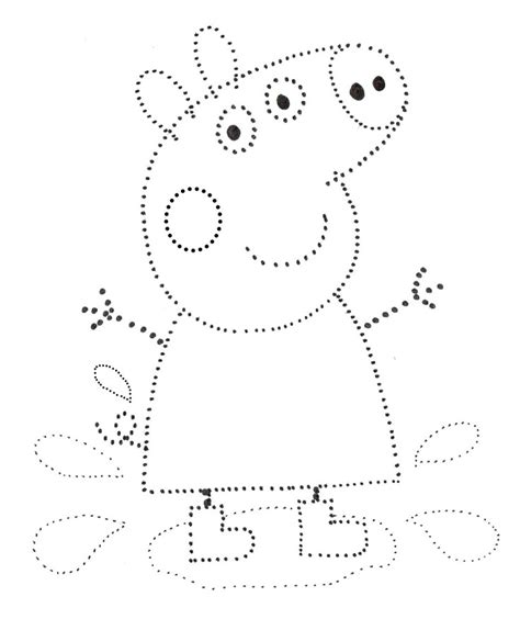 Pin En Repasar Puntos Dibujos