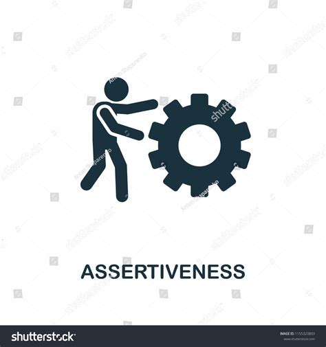 Assertiveness Creative Icon Simple Element Illustration Stock Illustration 1155323893 Shutterstock