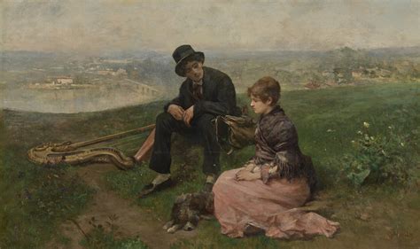 Ferdinand Heilbuth Hambourg 1826 1889 Paris Le Repos Du Musicien
