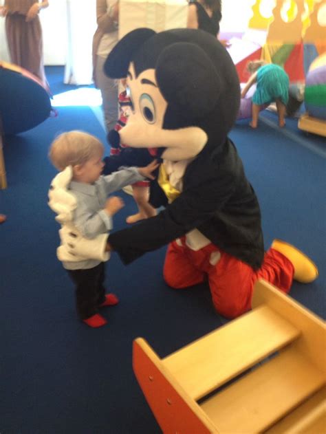 Mickey Mouse Visits Cosmo For His 2nd Birthday Mickey Mouse