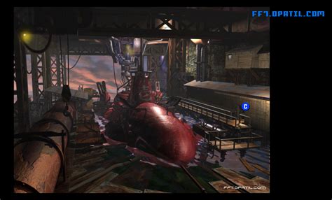 Underwater Reactor Path Map Ff7 All Location Maps Ff7 Walkthrough And Strategy Guide Final