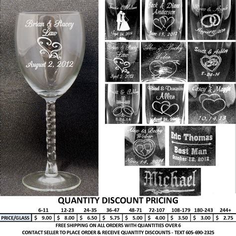 Personalized Anniversary Wine Glasses Personalized Wedding T