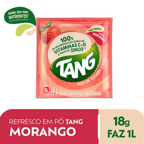 Refresco Em Pó Tang Morango 18g Carrefour
