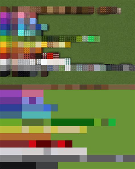 Pixel Art Minecraft Map