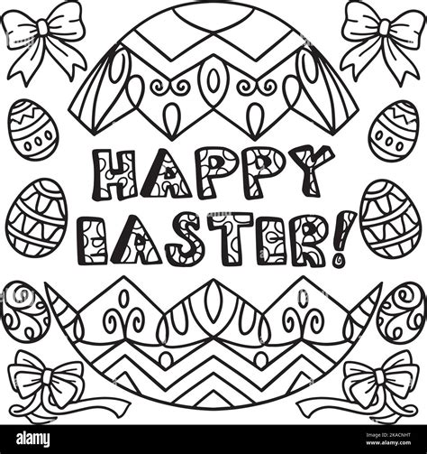 Happy Easter Pictures To Color