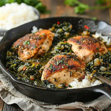 Spring Spinach And Egg Skillet