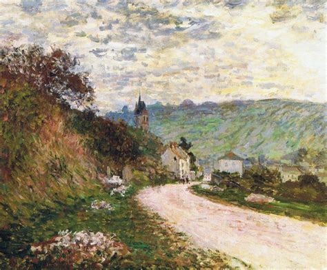 The Road To Vetheuil Claude Monet 1878 Liebhaber Kunst Schöne Gemälde Impressionistische