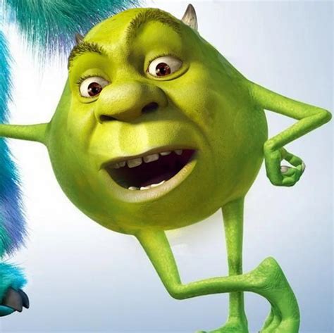 Create Meme Mike Wazowski Shrek Rofl The Face Of Shrek Pictures